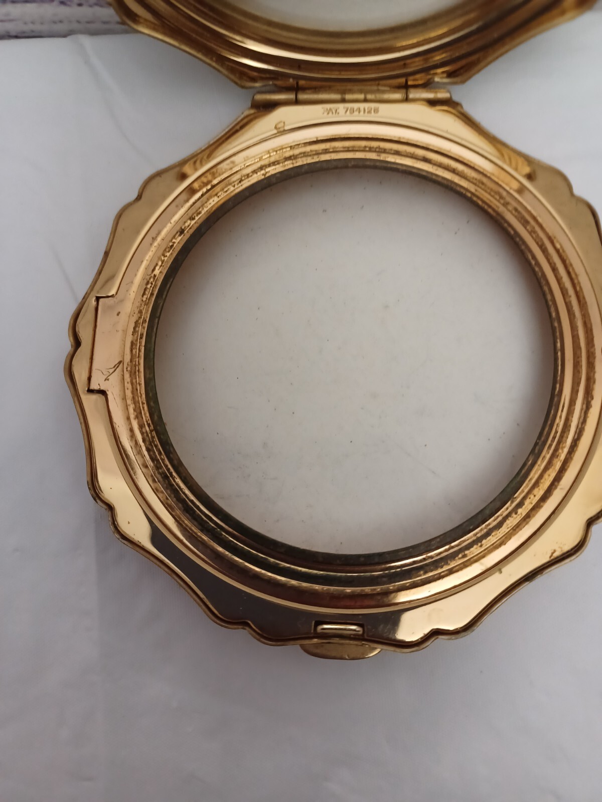Vintage Stratton England Face Powder Compact with Mirror Gold ...