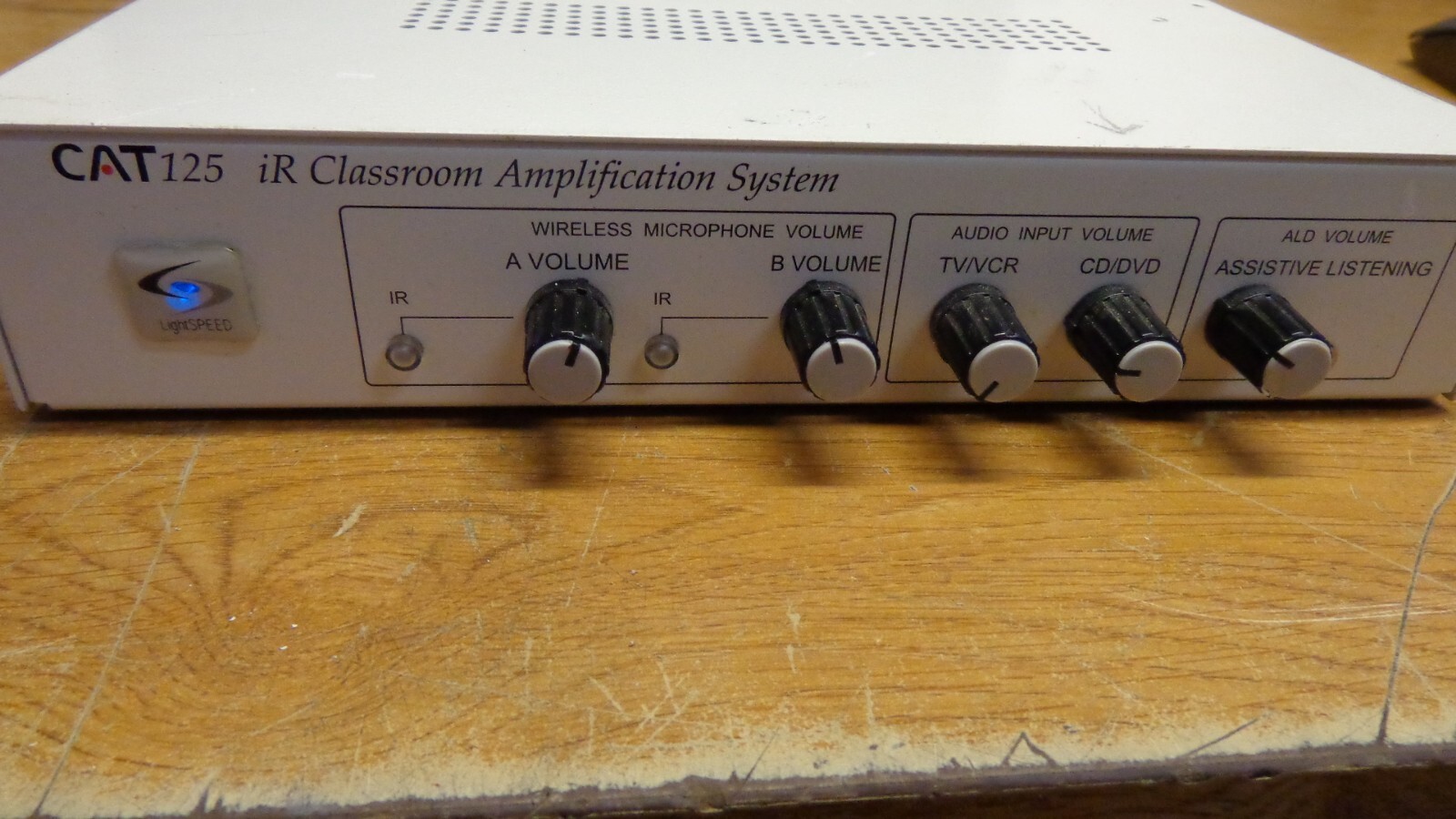 CAT125 iR classroom Amplification System lightspeed (No AC Adapter) CAT ...