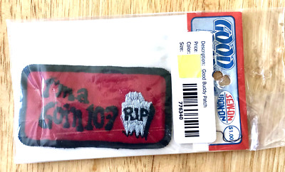 Red 'I'm a Goin 10-7 RIP' Good Buddy CB Radio Trucker Patch | eBay