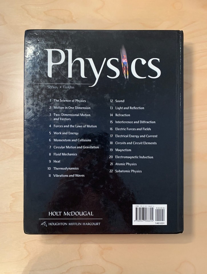 Holt McDougal Physics: Student Edition 2012 (Like New) 9780547586694| eBay