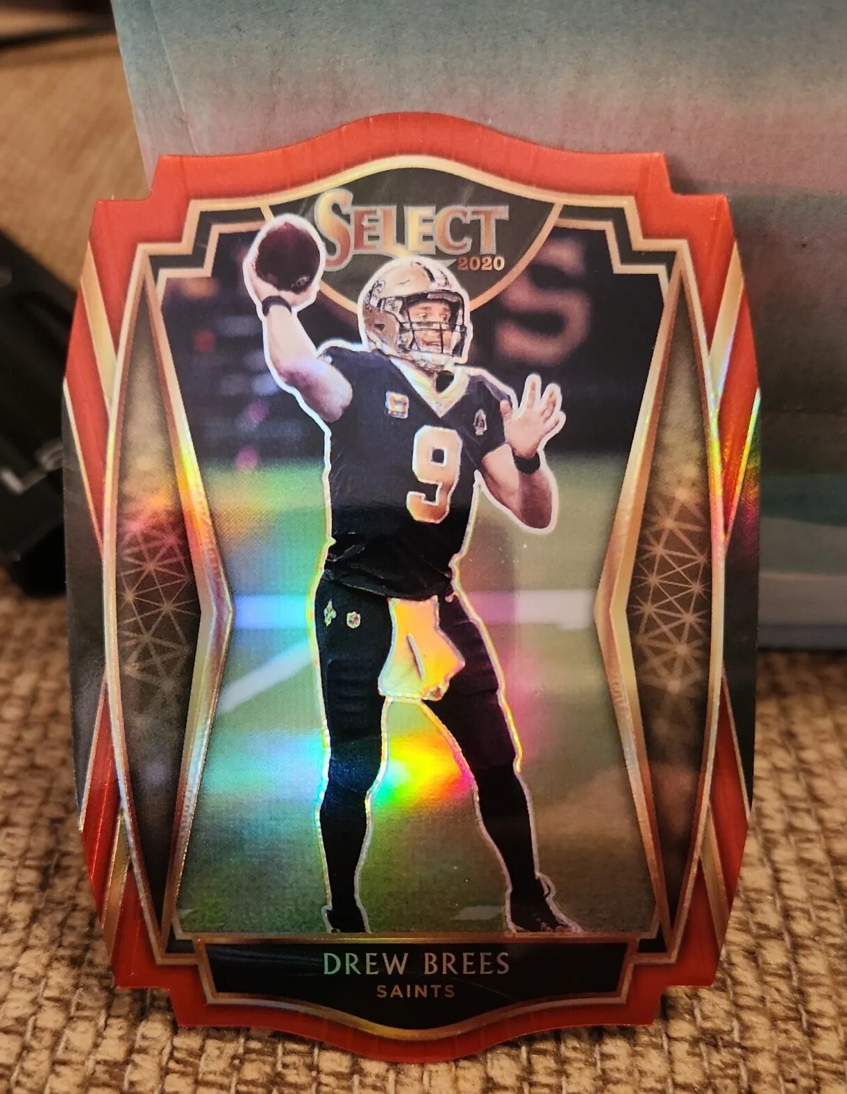Drew Brees 2020 Select Premier Red Die Cut #114 | eBay