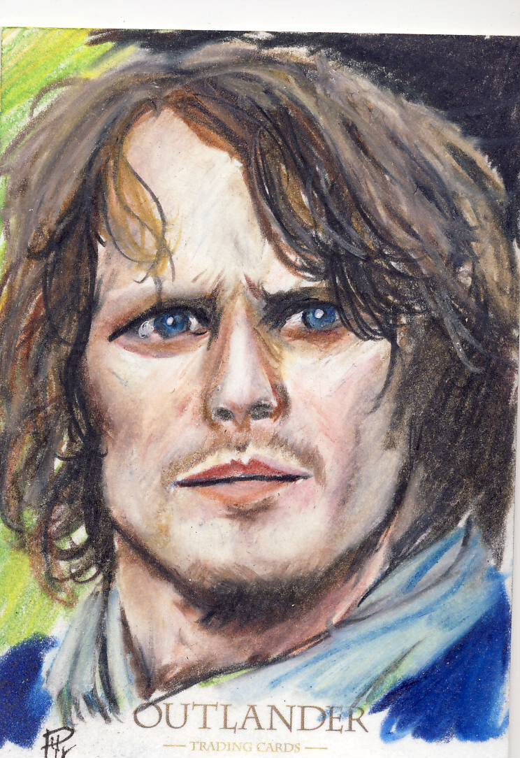 2019 Outlander Season 3 Sketch Card Hassewer Jamie Fraser | eBay