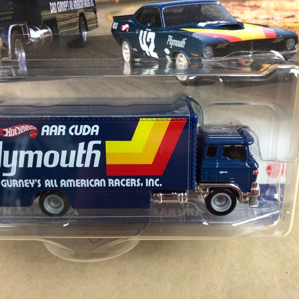 Hot Wheels 2024 Team Transport #63 70 Plymouth AAR Coda Sakura Sprinter ...