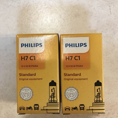 4-Philips H-7 Light, Halogen Bulbs (NEW) Designed In Germany | eBay