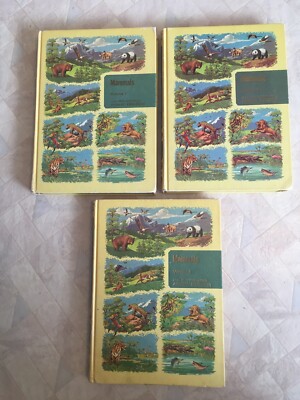 New Illustrated Animal Kingdom - Mammals 3 Volume Set (1961, Hardcover ...