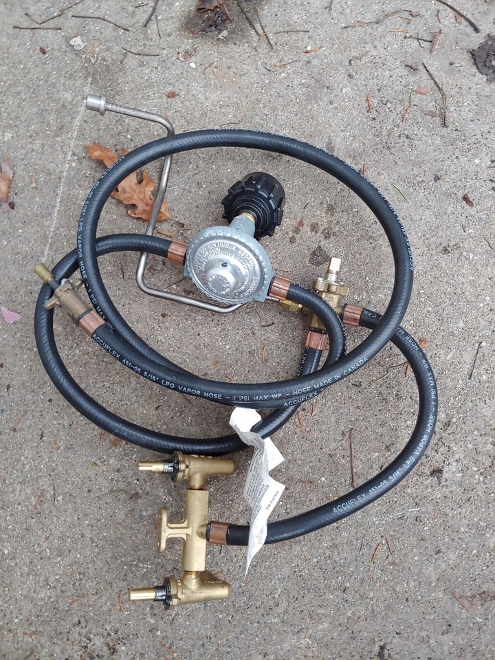 Propane Control Valve System Kit Regulator Fireplace Gas Control Valve ...