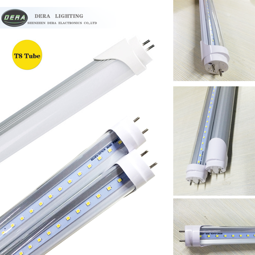 LED Tube T8 450mm 1.5ft 6W LED Light Integrated Tube LED Lamp AC110v ...