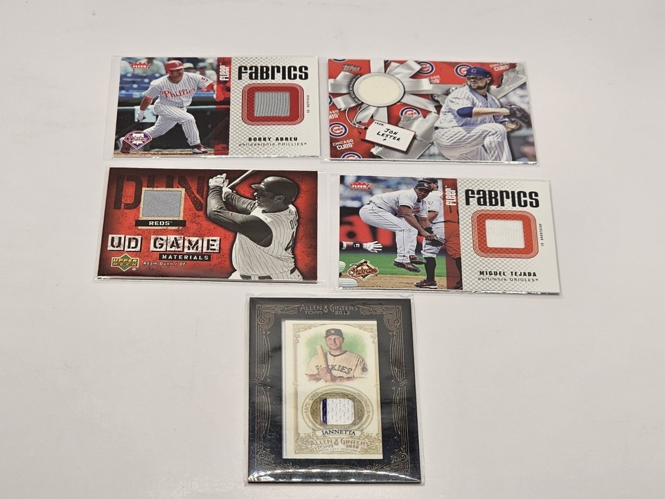 350+ MLB Baseball Card Lot Graded Patches Relics Prizms Autos Inserts ...
