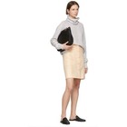 Bottega Veneta Tan Velvet Fustian Skirt 38 | eBay