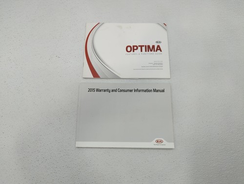 2015 Kia Optima Owners Manual Book Guide NBHF4 | eBay