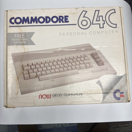Vintage Commodore 64C Personal Computer in Original Box | eBay