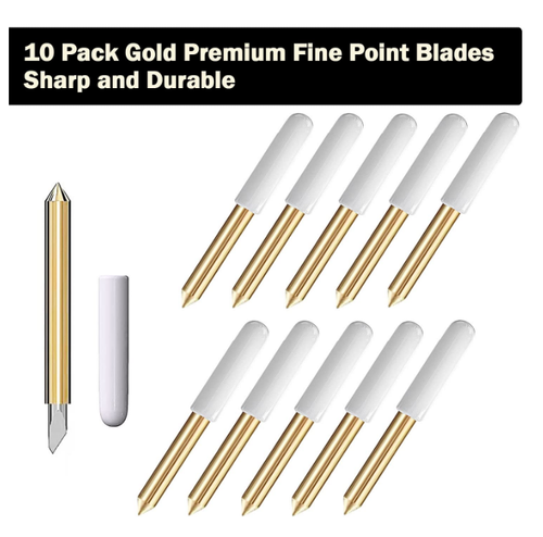 10PCS Premium Fine Point Blade Compatible with Cricut Maker/Maker 3 ...