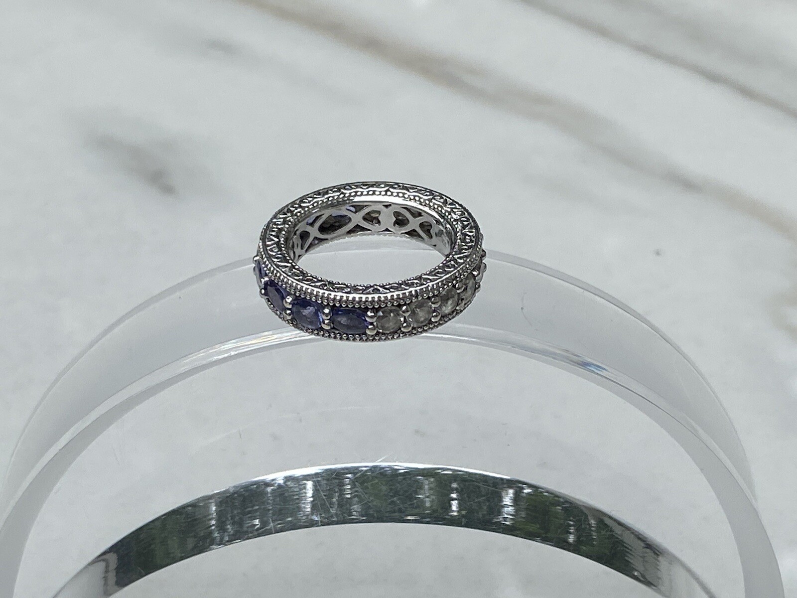 Dallas Prince Sterling Silver 2.70 ctw Tanzanite & White Zircon ...