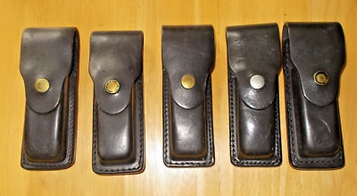 Surplus Czech CZ 82 83 Leather Magazine Pouch - Will fit Makarov, Glock ...