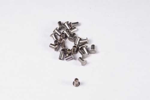 Lot of 25 MS16535-89 Nickel Copper Tubular Oval Head Rivet .089" D x ...