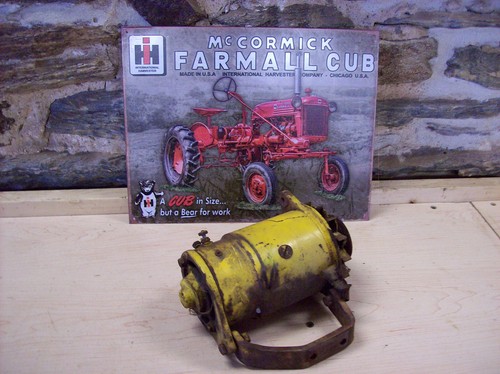 Farmall Cub International generator w/mounting Delco-Remy 12-Volt | eBay