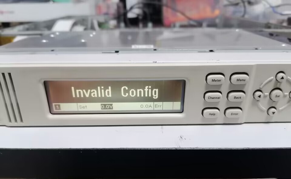 HP/Agilent N6700B Low-Profile Modular Power System Mainframe, 400W, 4 ...