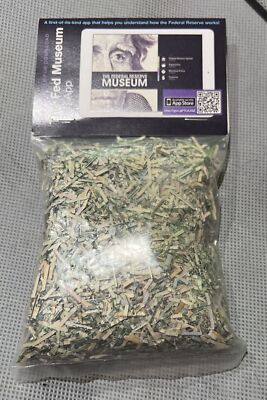 New UnopenedFederal Reserve Bank of CHICAGO - FED SHREDS $364.00 ...