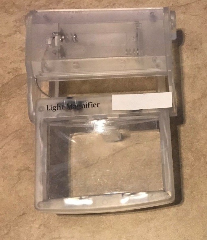 Game Boy Advance System Light / Magnifier Brand NEW Purple or Clear ...