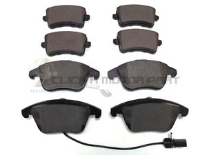 AUDI Q5 2.0 TDI QUATTRO (8R) 170 BHP ONLY 08-13 FRONT & REAR BRAKE PADS ...
