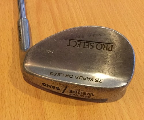 Pro Select Sand Wedge 55 Degree With Stiff Steel Shaft | eBay