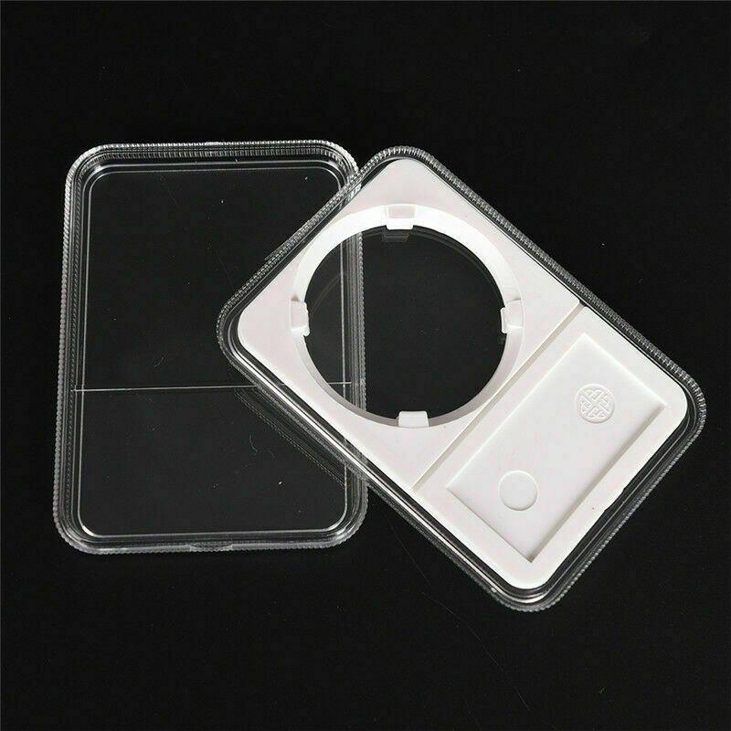 5pcs 21mm Coin Slab Holder Protector Grade NGC PCGS Display Storage Box ...