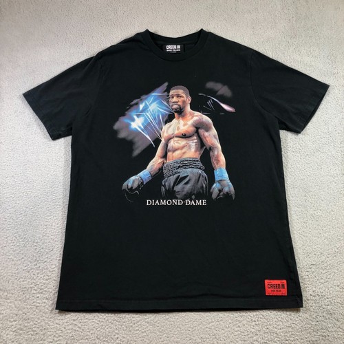 creed III shoe palace T shirt mens XL black movie tee diamond dame | eBay