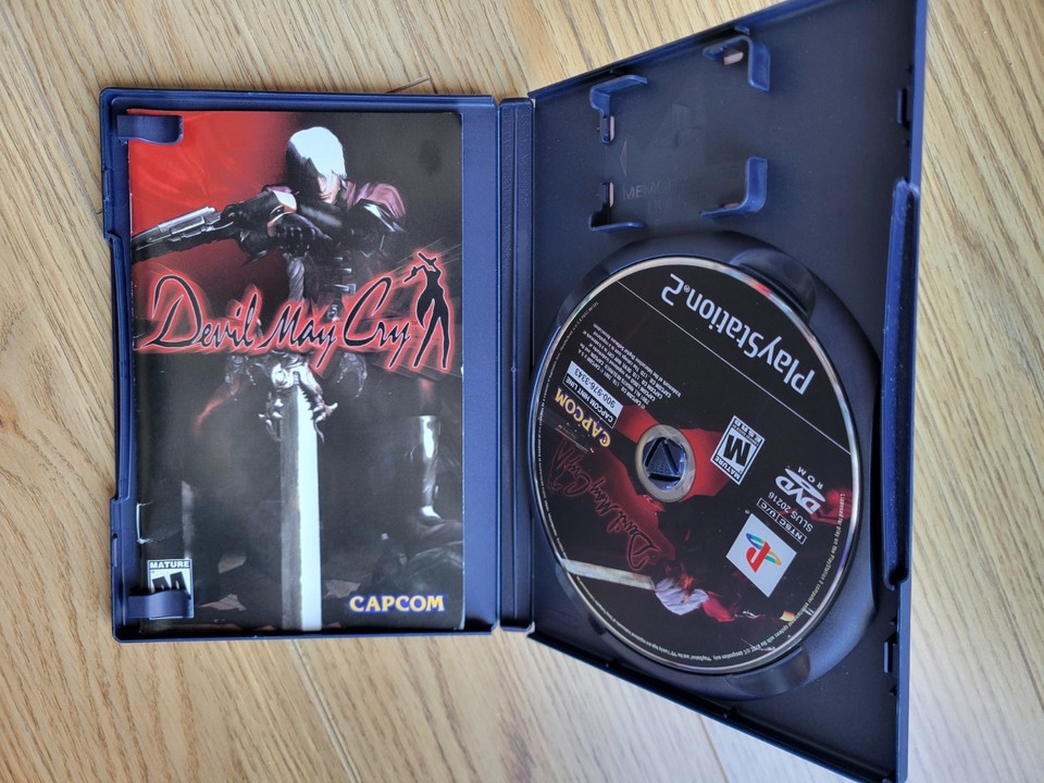 Devil May Cry + Devil May Cry 2 Sony PlayStation 2 PS2 CIB Complete DMC ...