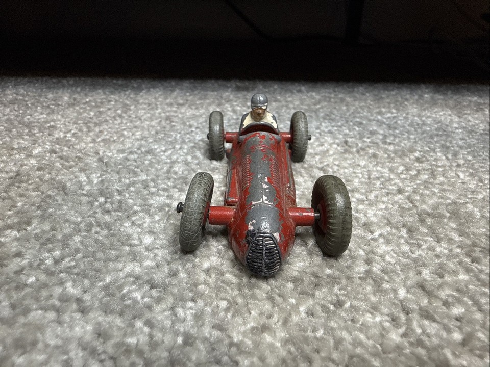 VINTAGE DIECAST DINKY TOYS MASERATI F1 GRAND PRIX CAR 23N RED | eBay UK