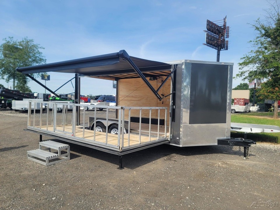 2025 Freedom Trailers LT 8.5X16 Stage Event Concert Vending Trailer ...