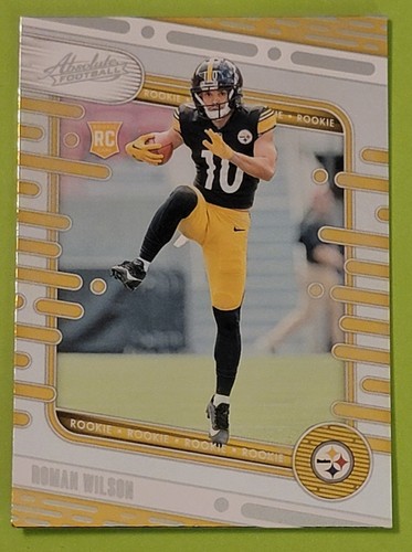 2024 Panini Absolute - Rookies Roman Wilson #169 (RC) - Pittsburgh ...