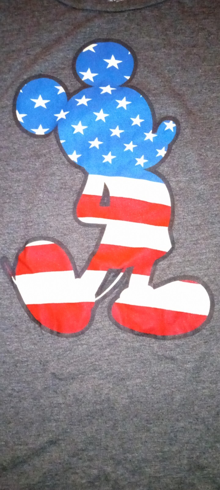Official Disney Mickey Mouse American Flag Unisex Lar… - Gem