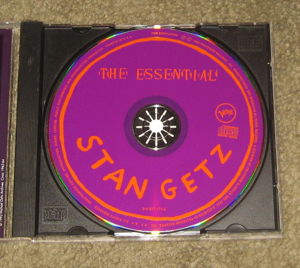 Stan Getz - The Essential Stan Getz: The Getz Songbook (CD, 1992, Verve ...