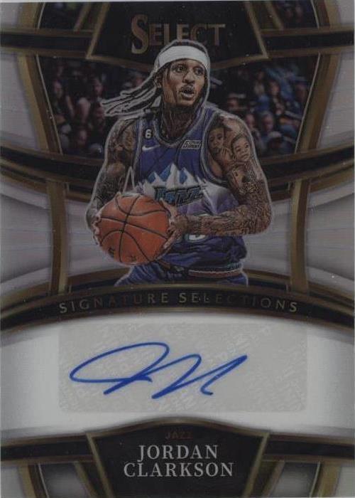 2022-23 Panini Select - Signature Selections Jordan Clarkson #SS-JCL ...