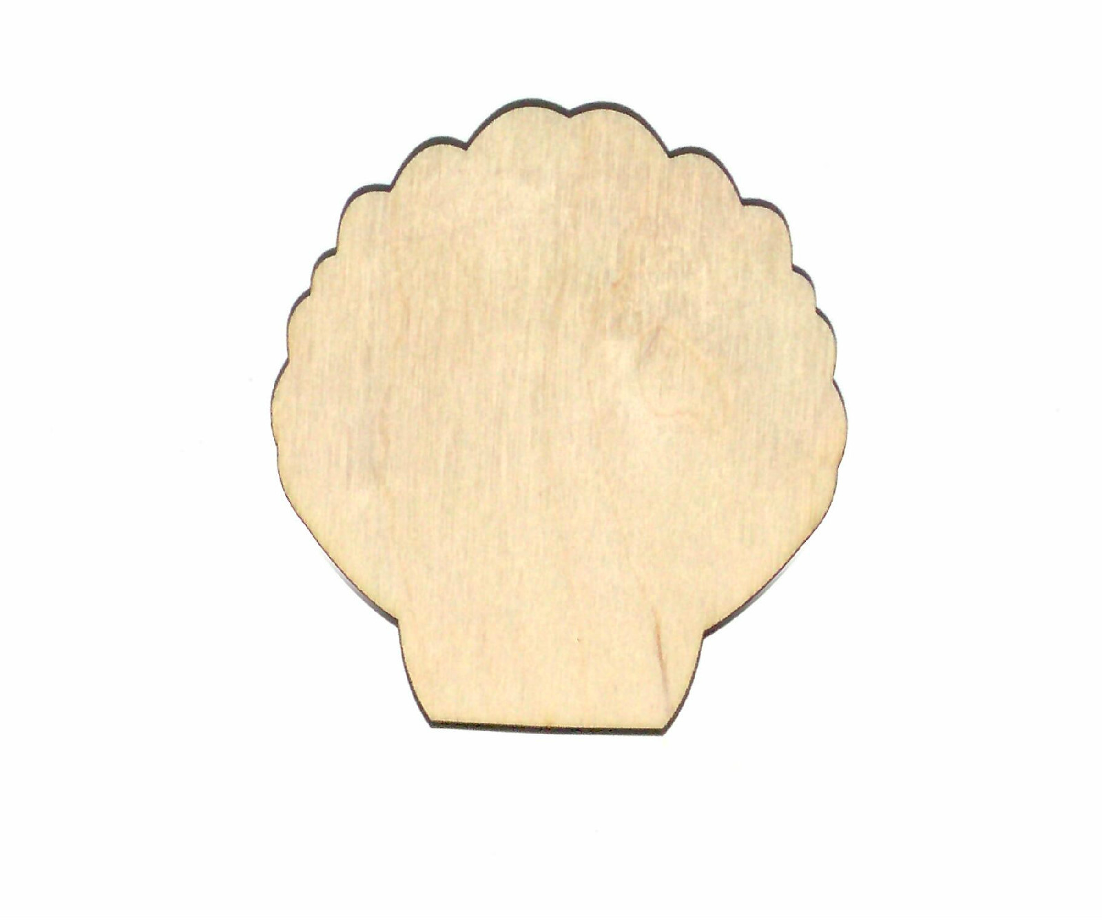 Princess Seashell Unfinished Wood Cut Out PSS872 Crafts Lindahl ...