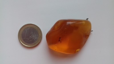 Bernstein Old Natural Amber polished stone, pendant.16.22g | eBay