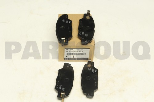 KAY02648ZA Genuine Mazda PAD SUB SET,RR CALIP KAY0-26-48ZA | eBay