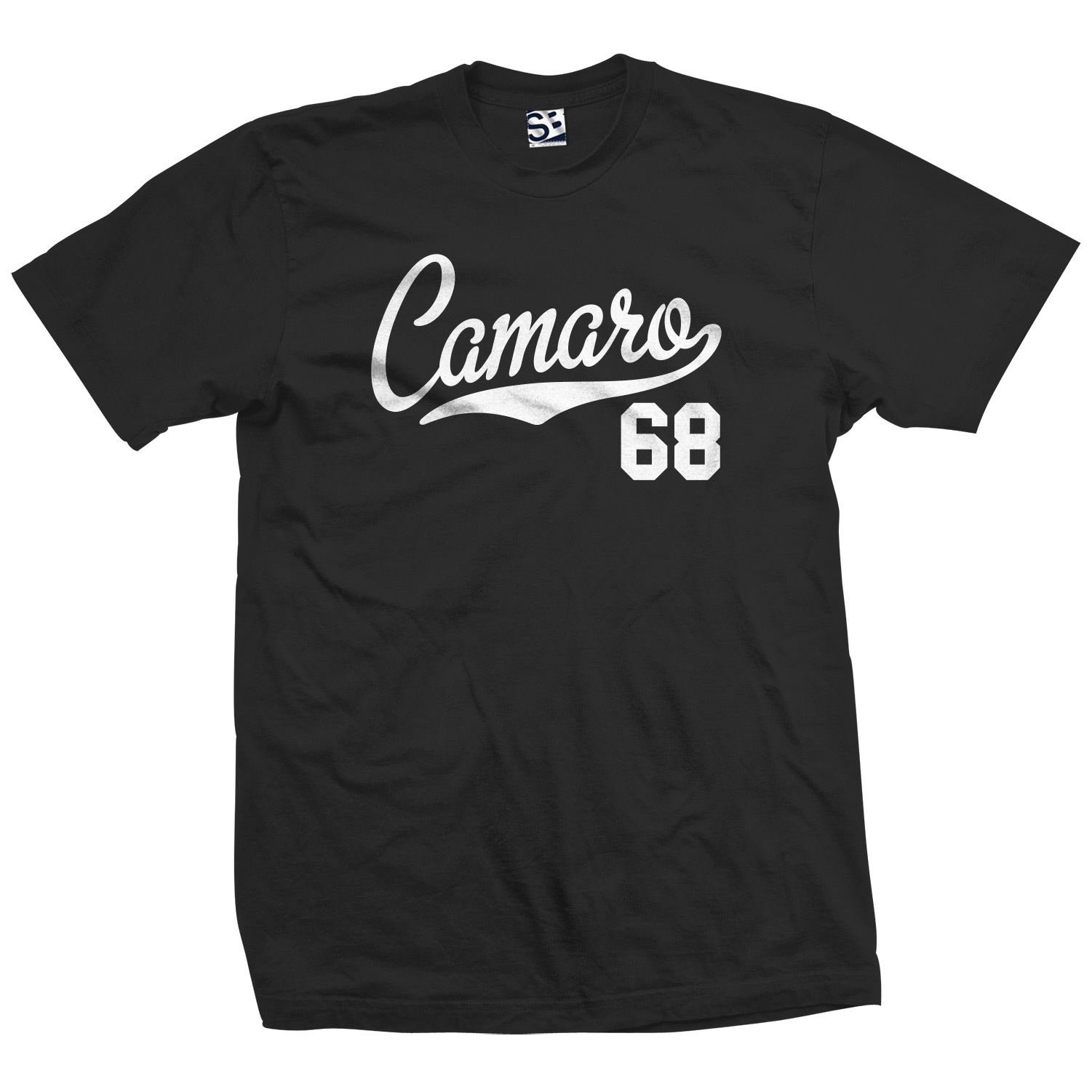 Camaro 68 Script Tail T-Shirt | 1968 Classic Muscle | Womens Mens ...