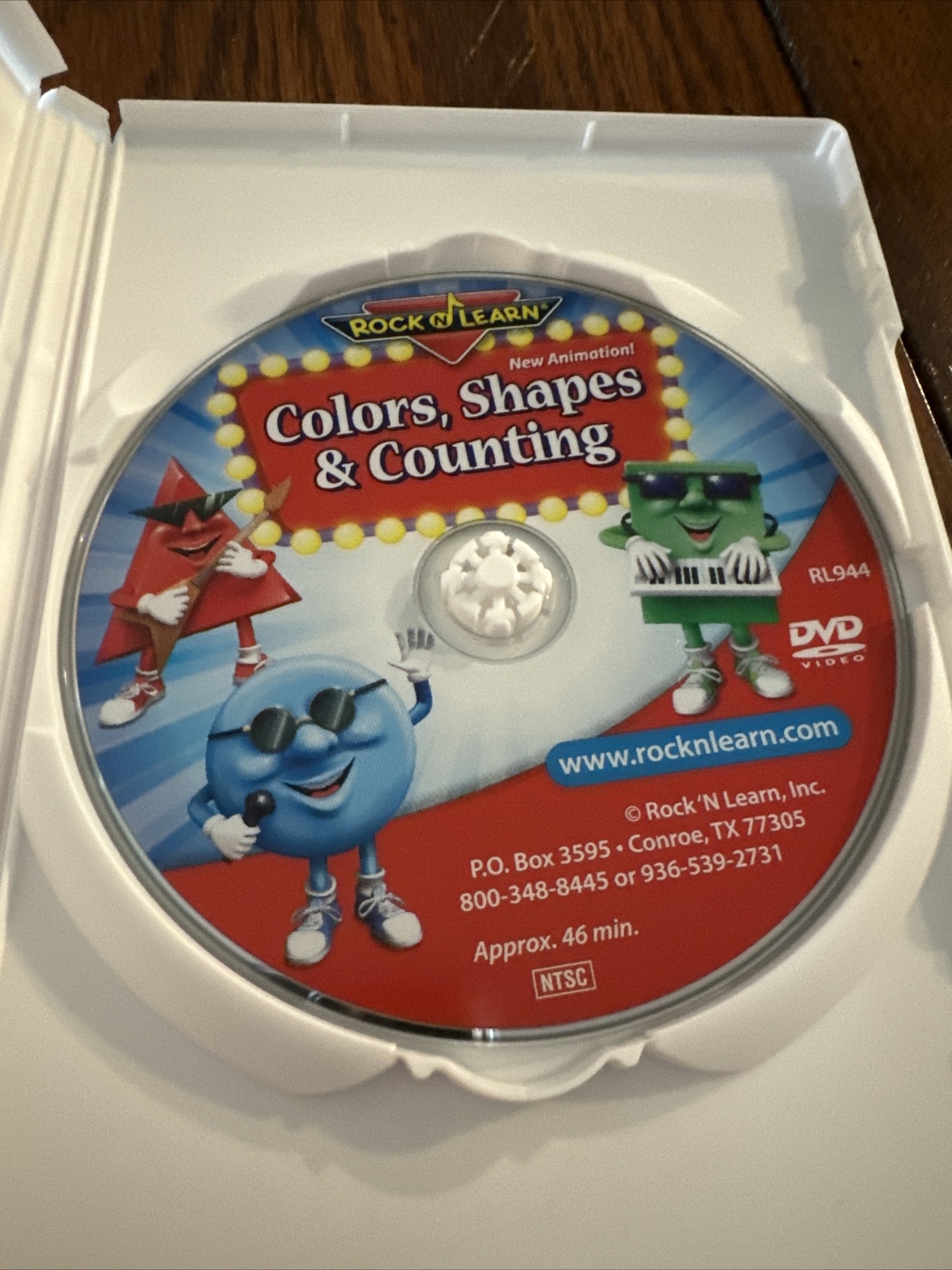 Rock N Learn: Colors, Shapes and Counting (DVD) 725696894428| eBay
