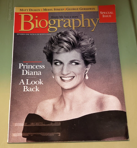 BIOGRAPHY September 1998 Princess Diana - Special Issue | eBay