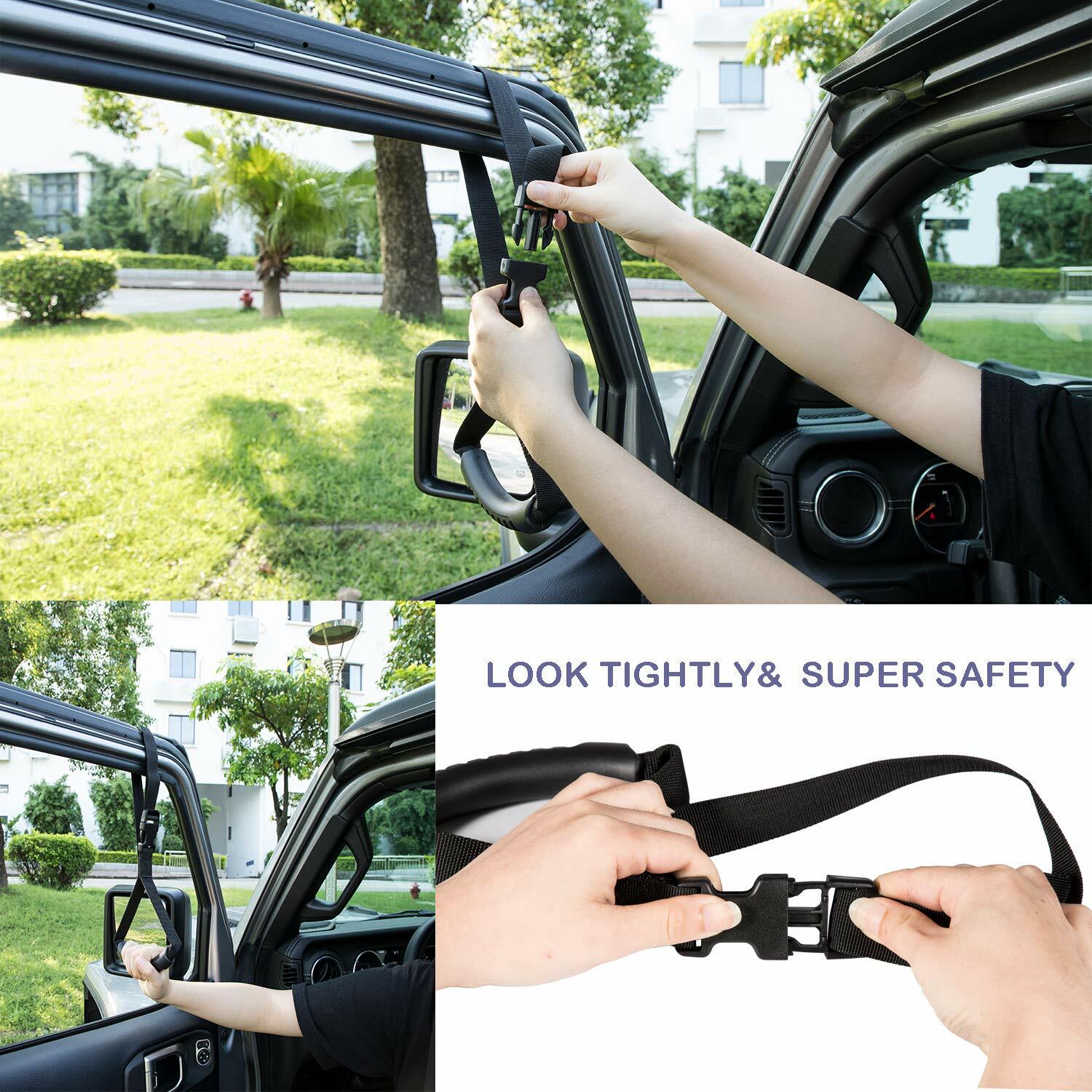 2X Auto Cane Car Grab Handle Adjustable Standing Aid Vehicle Assist ...