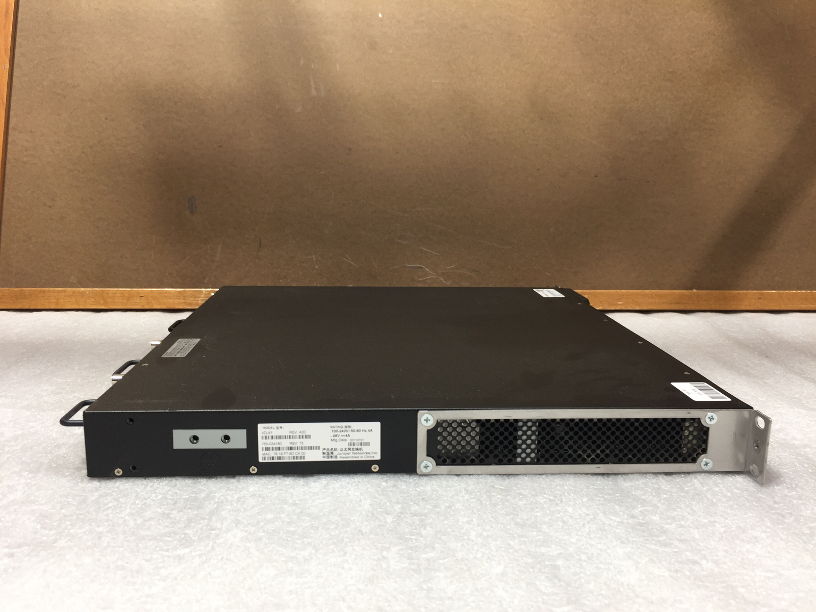Juniper / Dell PowerConnect J-EX4200-24T 24P 1GbE 8P PoE JunOS Network ...