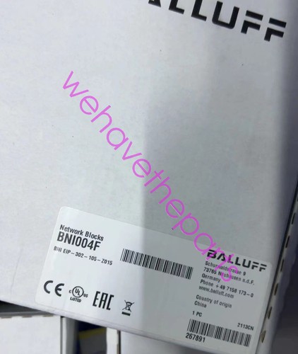 1PC BNI004F BNI EIP-302-105-Z015 EtherNet T/IP Network Blocks NEW Fast ...