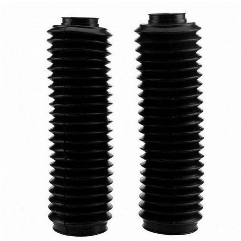 2X Rubber Front Fork Motorcycle Shock Absorber Dust Cover Gaiters ...