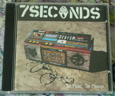 Hardcore Punk 7 SECONDS "The Music, The Message" CD 1995 IMMORTAL ...