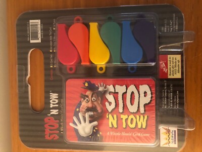 Stop N Tow, A Whistle Blowin Card Game with Whistles! | eBay