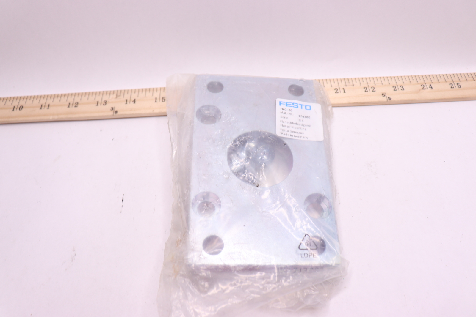 Festo Flange Mount Size 80 Galvanized Steel FNC-80 | eBay