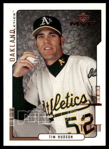 2000 Upper Deck MVP Tim Hudson #17 Oakland Athletics Baseball Card | eBay