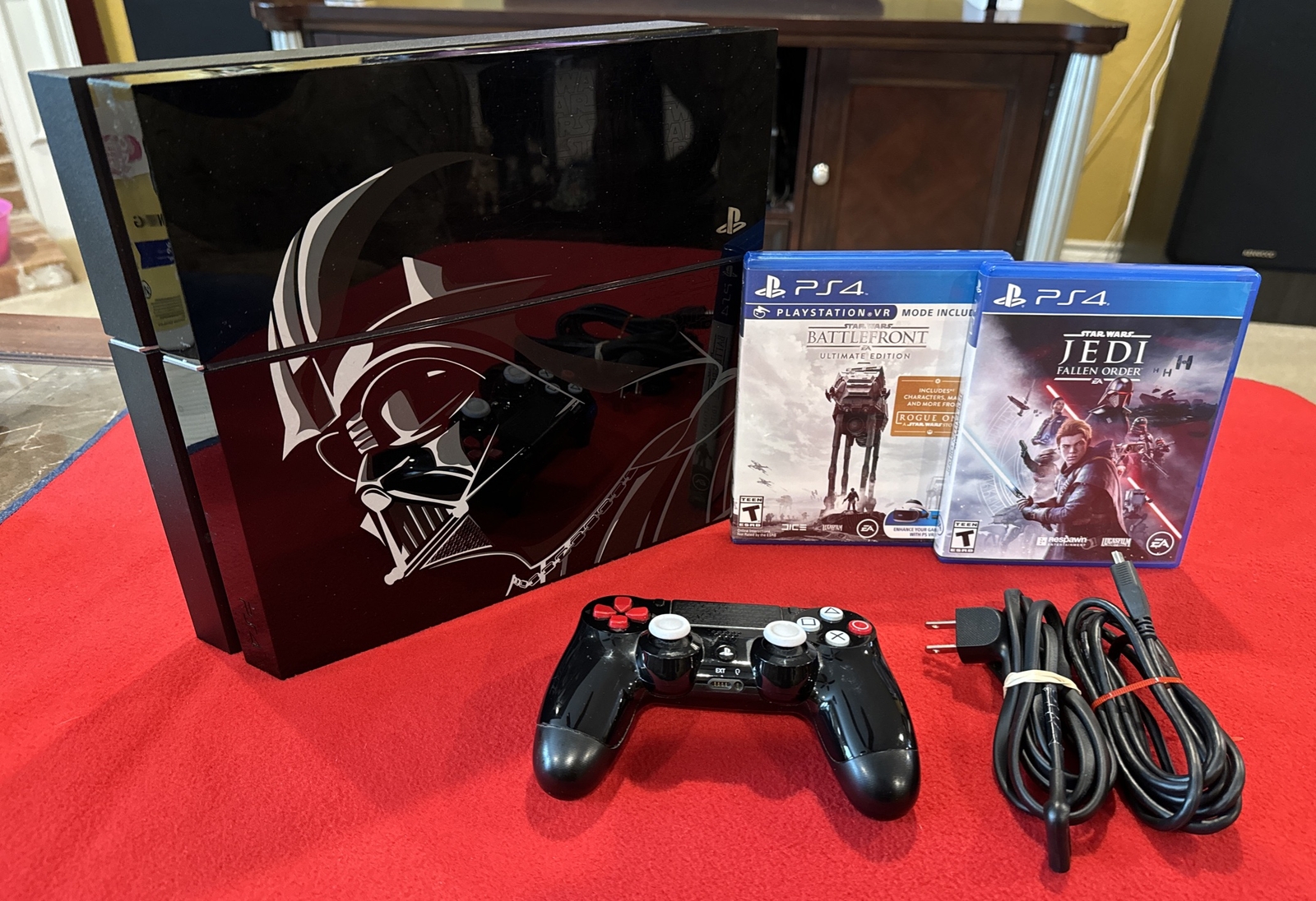 Star Wars Darth Vader Playstation 4 PS4 Console Edition W Controller ...