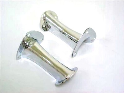 1928 1929 1930 1931 Ford Model A CHROME Tail Light Brackets A-13470-C A ...